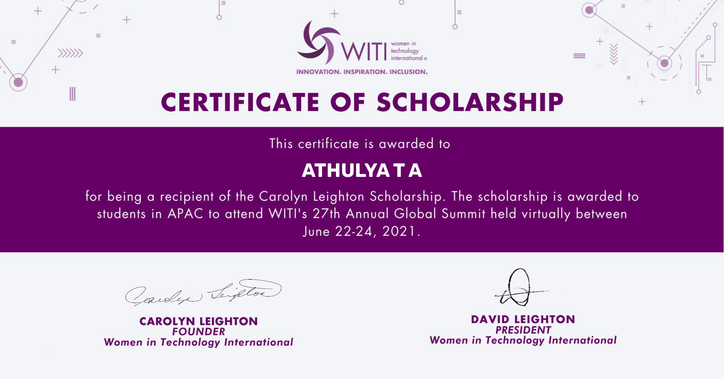 Portfolio Website|Athulya